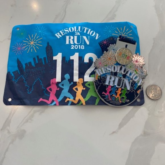 Gone For A Run | Games | Gone For A Run Virtual Running Medal With Bib ...